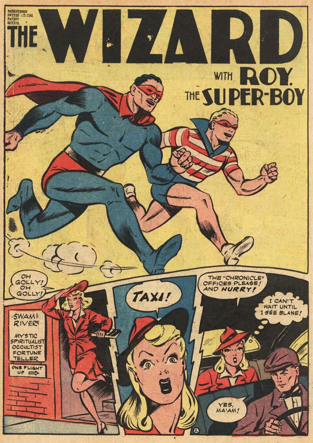 Four-Color Shadows: The Wizard-Shield/Wizard Comics-1943