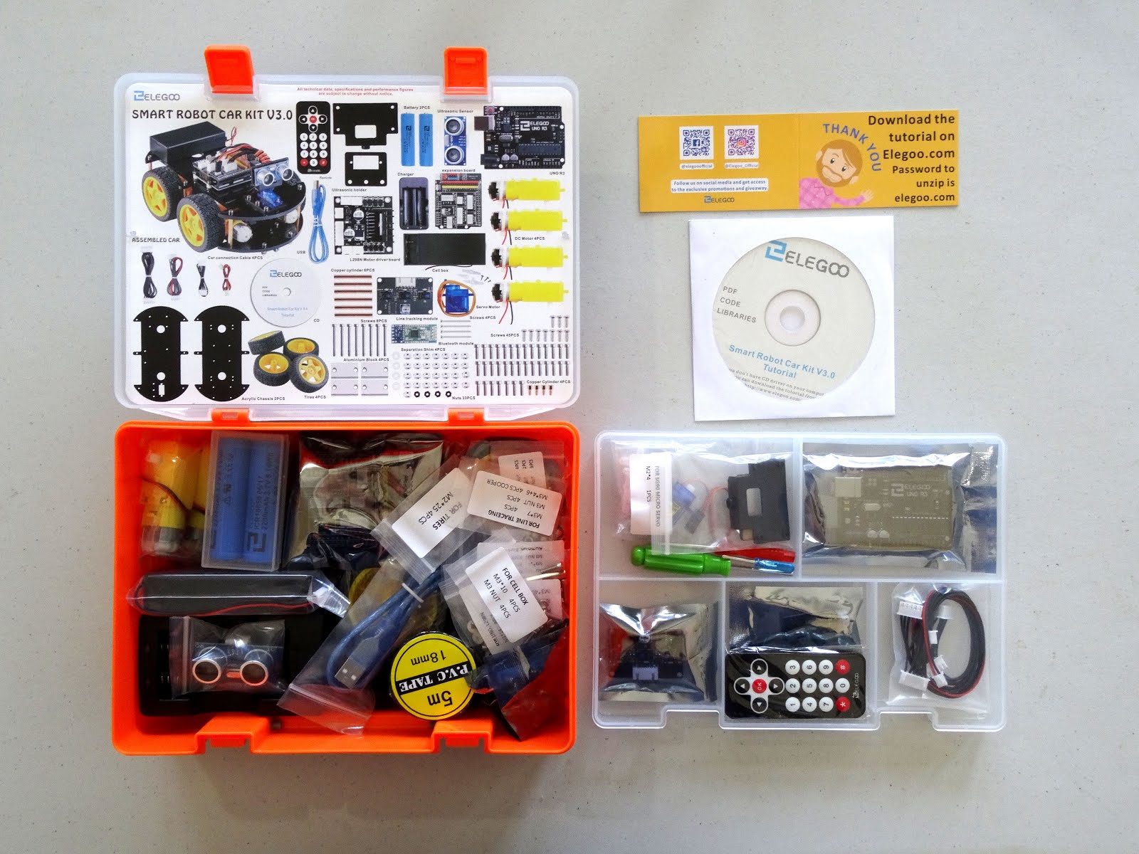 Mitov Software: Just received a new beautiful Smart Car Arduino Robot ...
