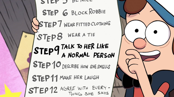 Gravity Falls Robbie And Dipper