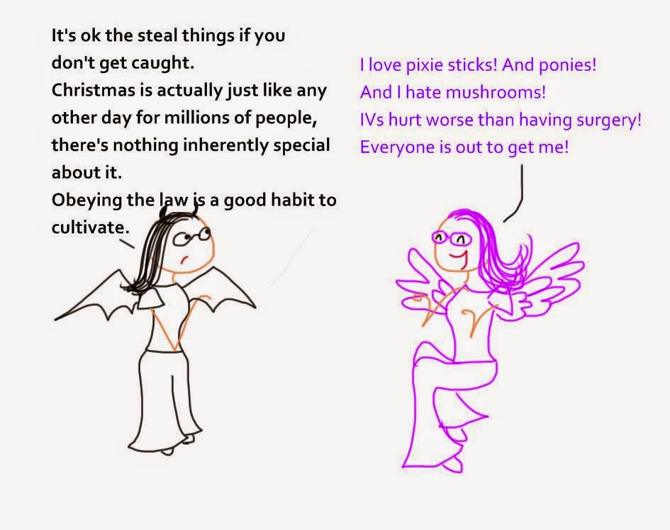 Wrong guy to ask.: Dichotomy. Trichotomy?