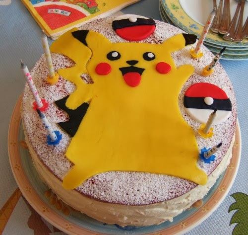 Mélanie cuisine: Gâteau Pokémon arc-en-ciel