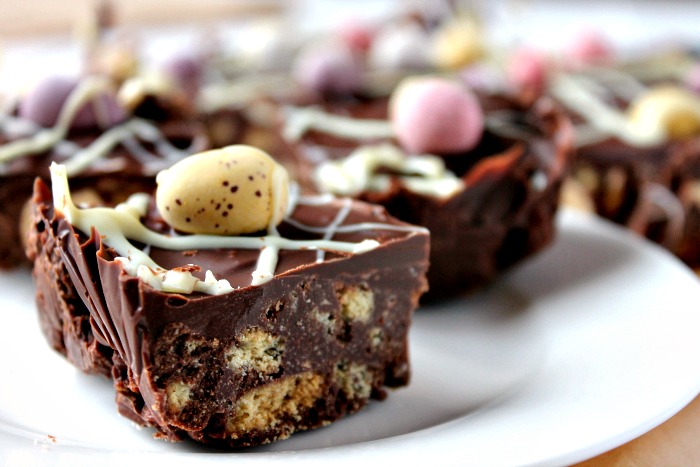 Malty Mini Egg Crunch Bars - A Cornish Food Blog | Jam and Clotted Cream
