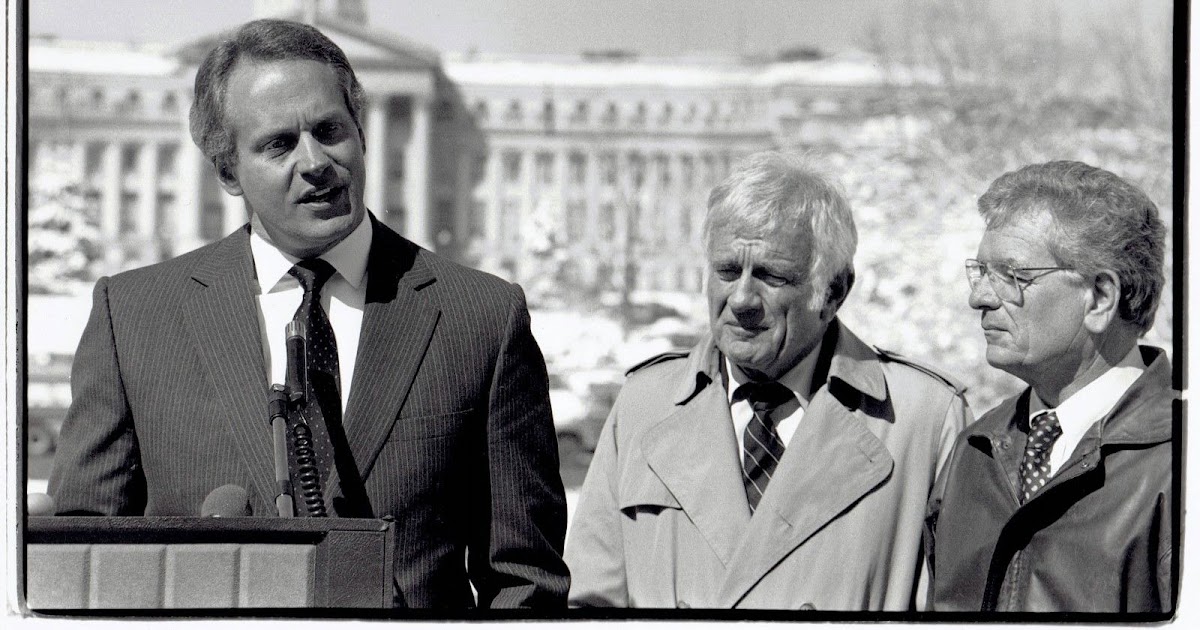 Colfax Avenue: Roy Romer at the Colorado State Capitol, 1989