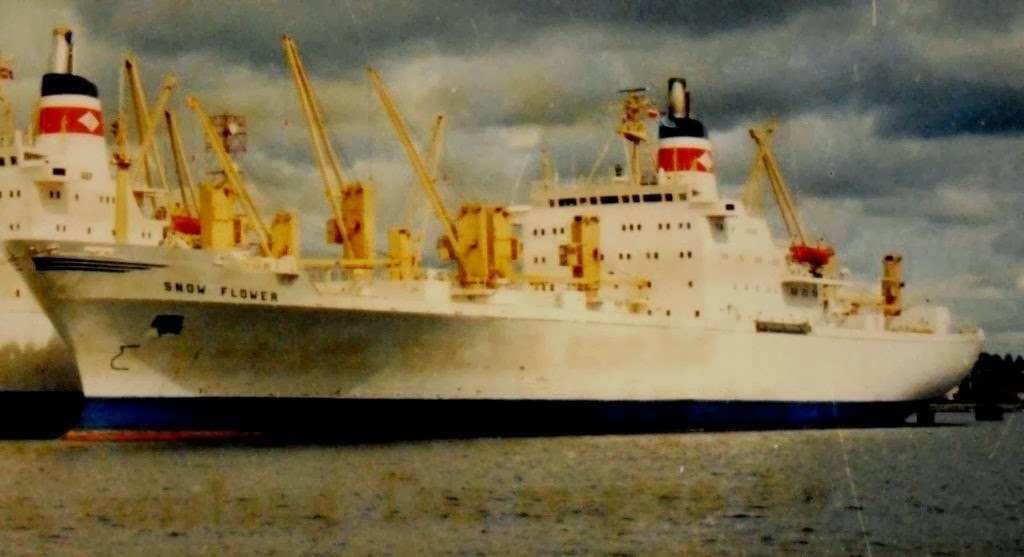 Archives maritimes: Les "Snow", cargos frigorifiques suédois construits ...