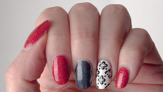 What's on my nails today?: My reused manicure