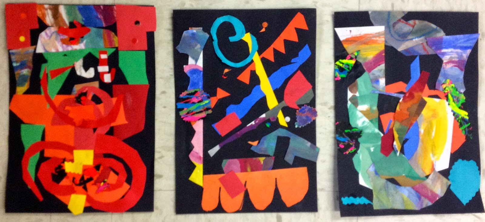 Ms. Curry's Art Room : 1st Grade Henri Matisse Cut-Outs