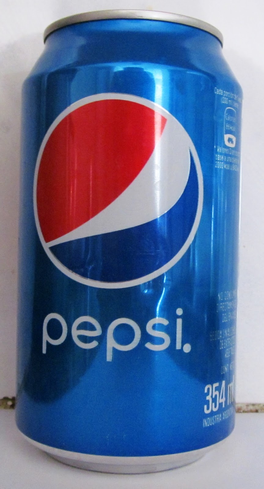 LATAS Y BOTELLAS COLECCIÓN: LATA PEPSI 354ML, ORIGEN ARGENTINA 2016