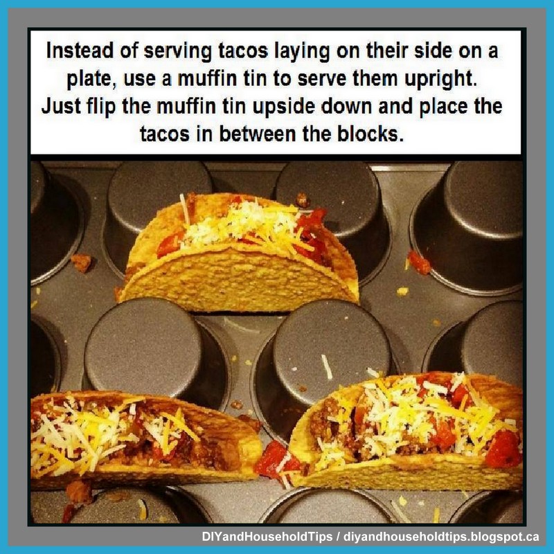 DIY And Household Tips: DIY Taco Pan
