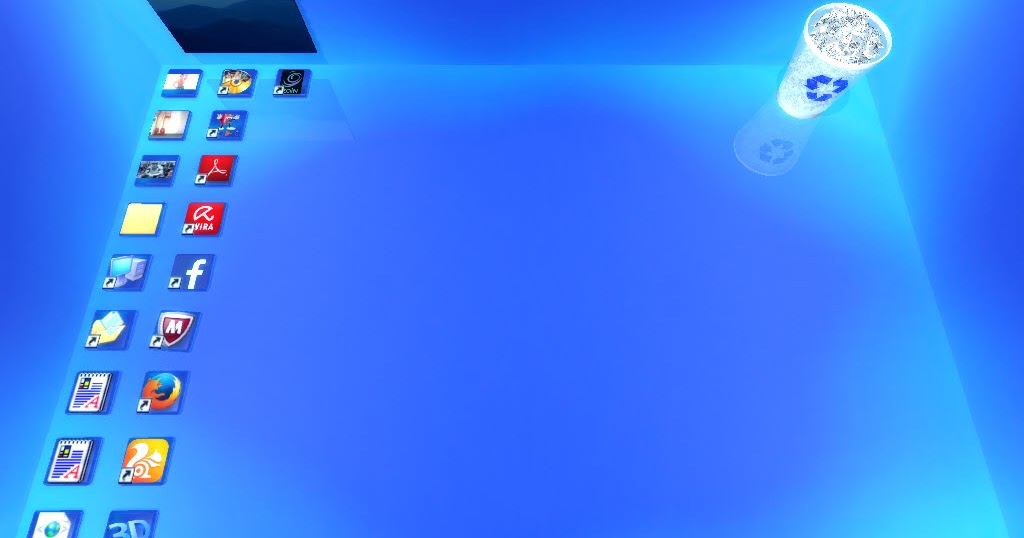 تحميل برنامج Real Desktop Pro لتغير سطح المكتب الى ثلأثى ألابعاد