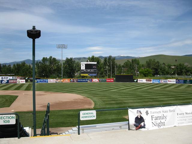 Murph's Roadtrips: OGREN PARK AT ALLEGIENCE FIELD - MISSOULA, MT