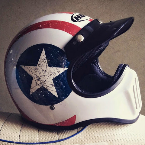 Macam macam helm retro - klasik klasik