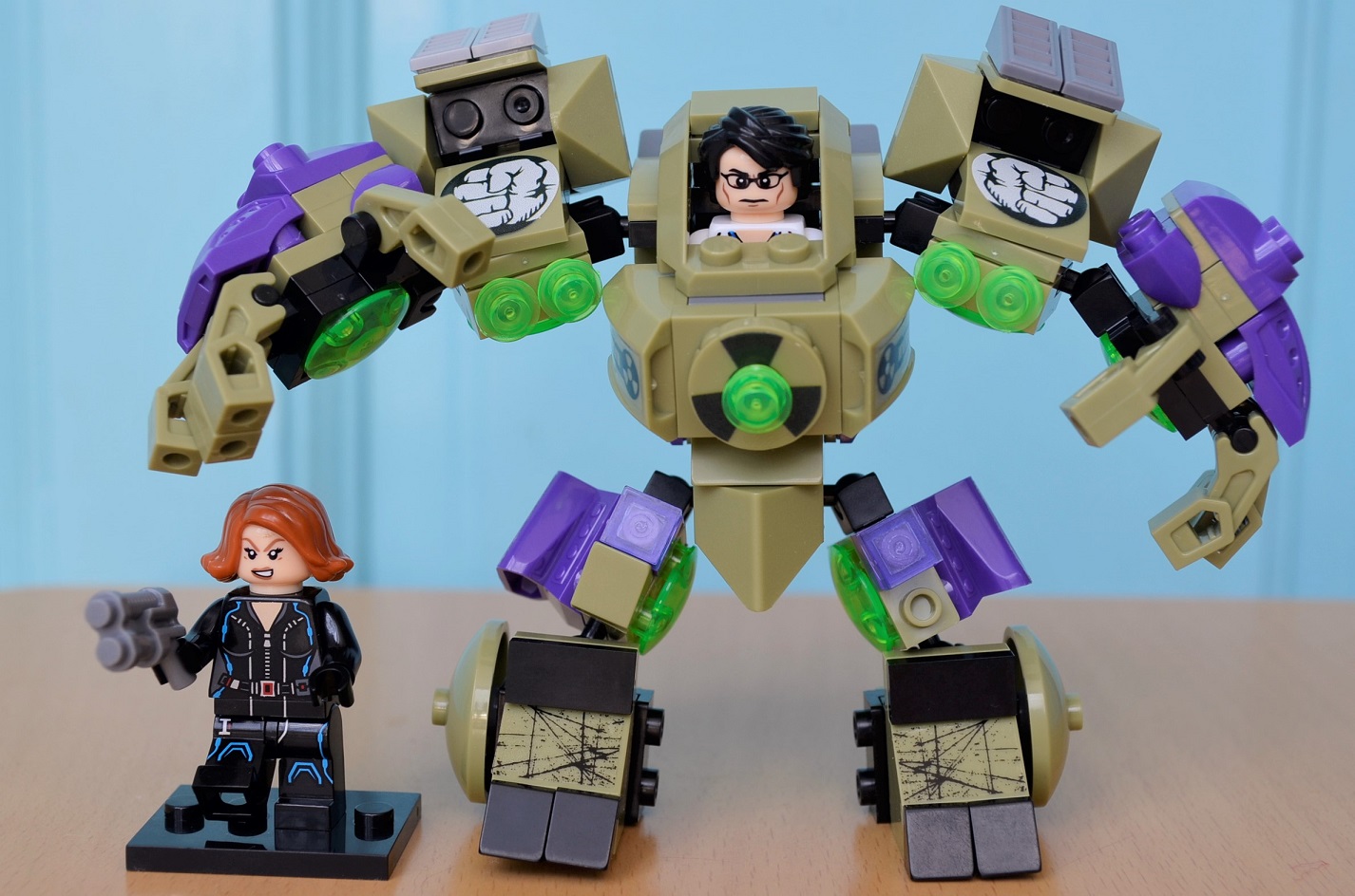 Lego Bruce Banner Decals
