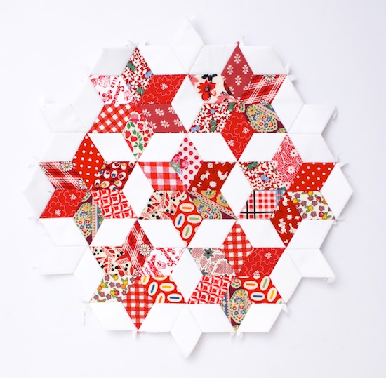 English Paper Piecing Basics: Week 5 // Matching Shapes + Pattern