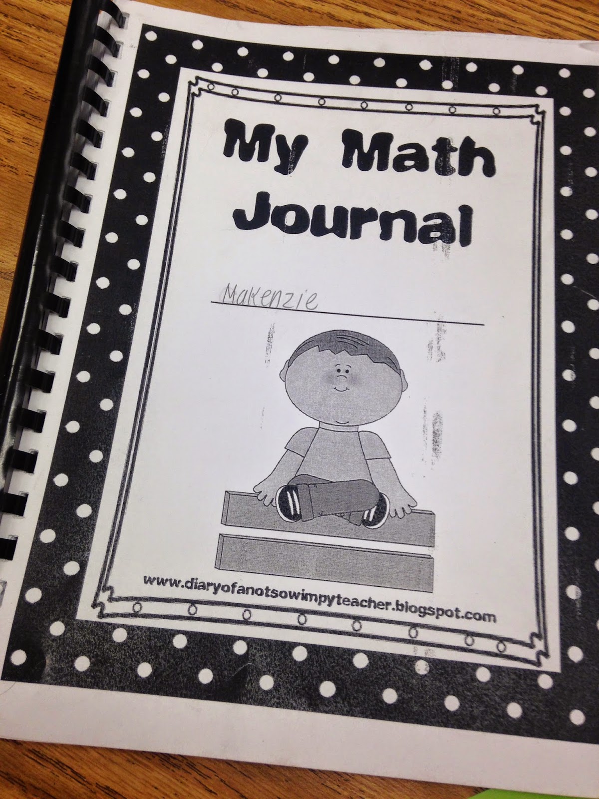 Diary of a Not So Wimpy Teacher: Math Journals: Making them think!