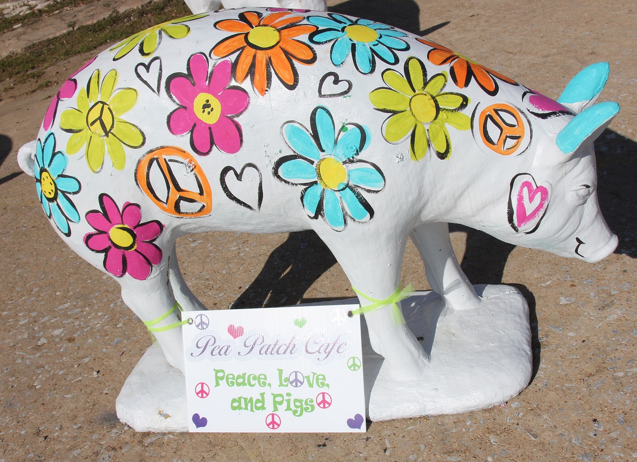 Art of the Day: Painted Pigs