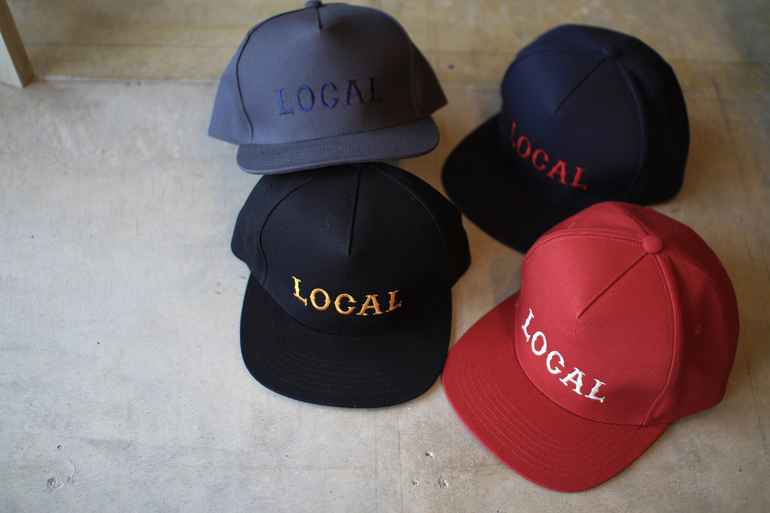 LOCAL CAP入荷致しました。