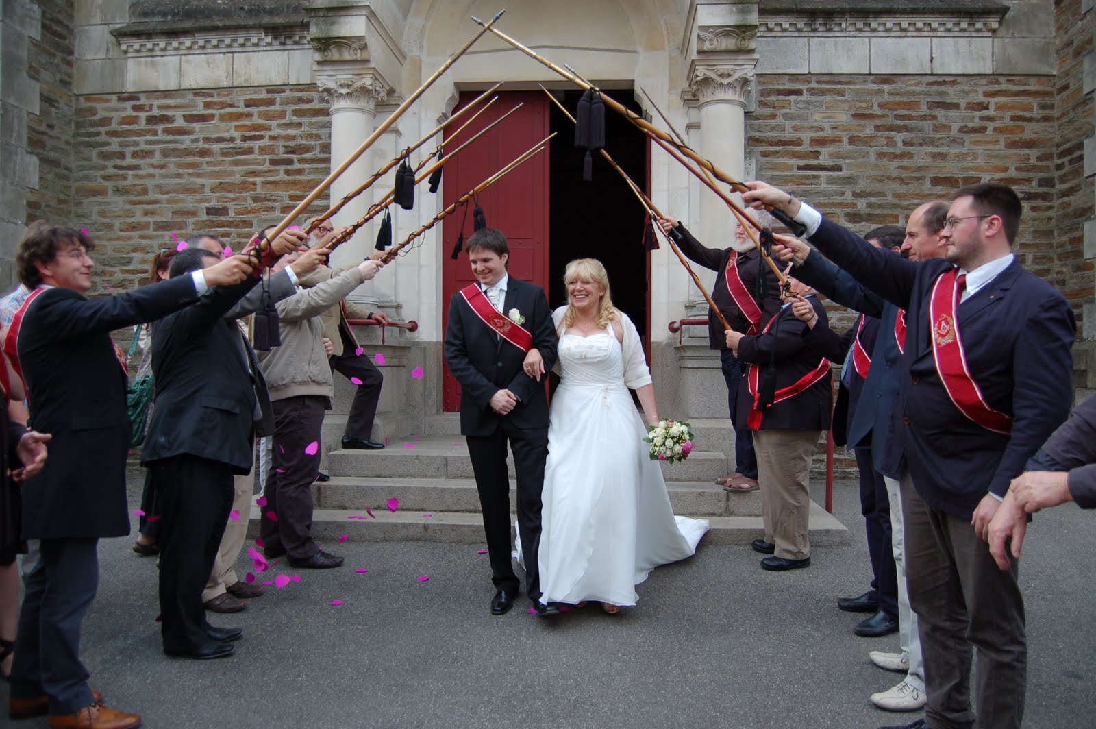 Union Compagnonnique: Mariage du Pays Daussin et de Viviane Berger