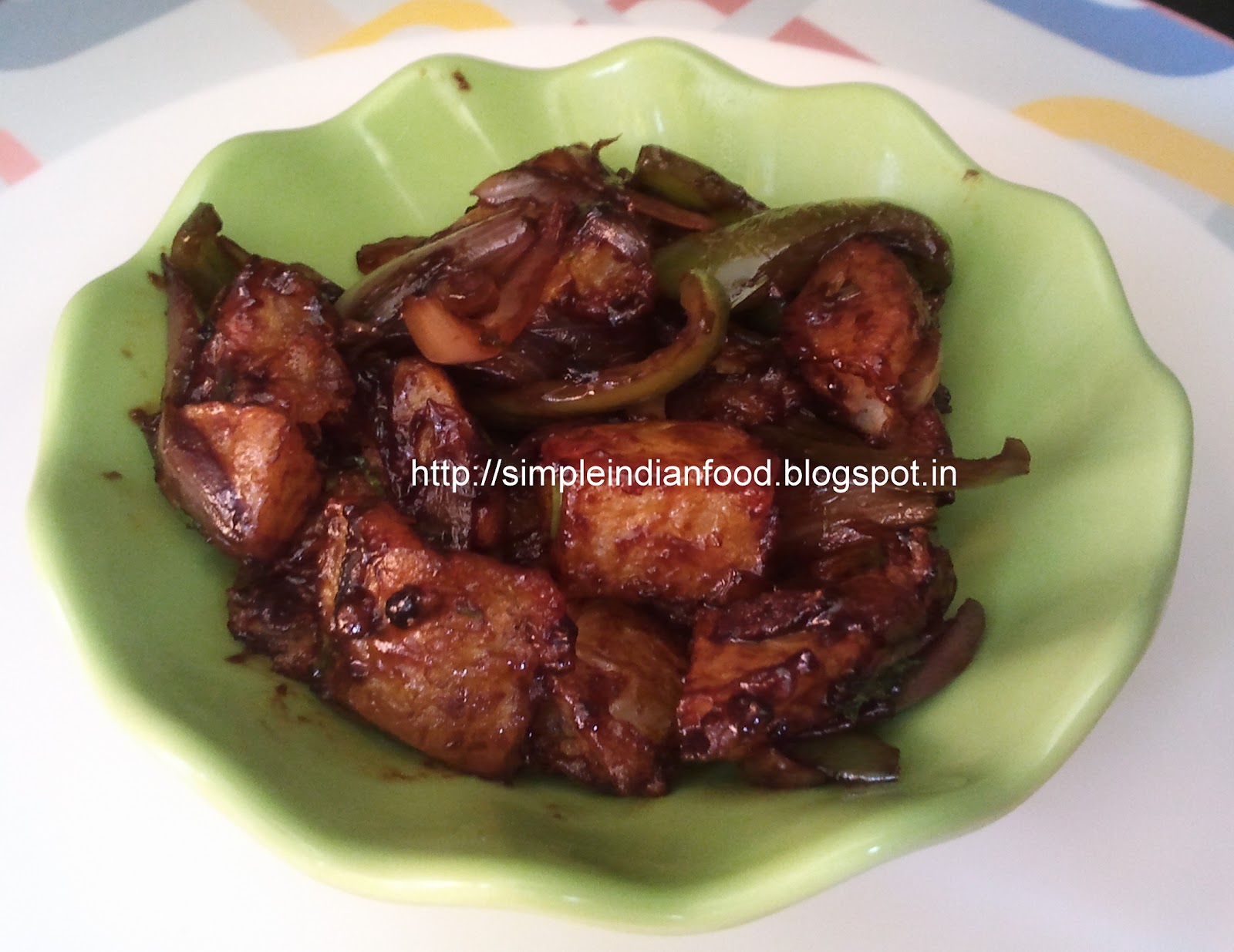 Simple Indian Food- An Easy Cooking Blog: Alu Manchurian