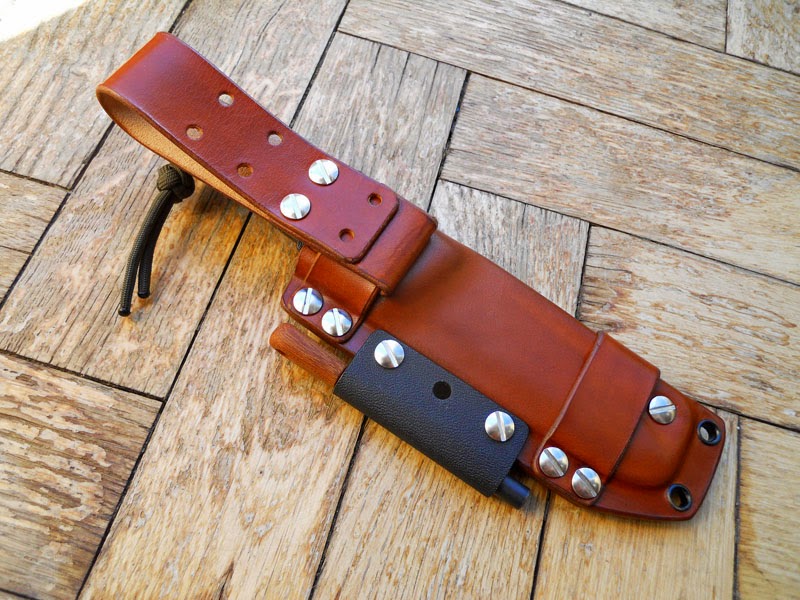 Andrzej Woronowski Custom Knives Kydex leather Combo Sheath For A Andrzej Woronowski Custom Knives Kydex leather Combo Sheath For A