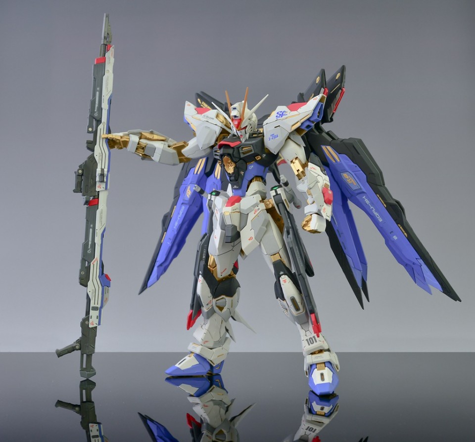 GUNDAM GUY: MB Strike Freedom Gundam - Painted Build