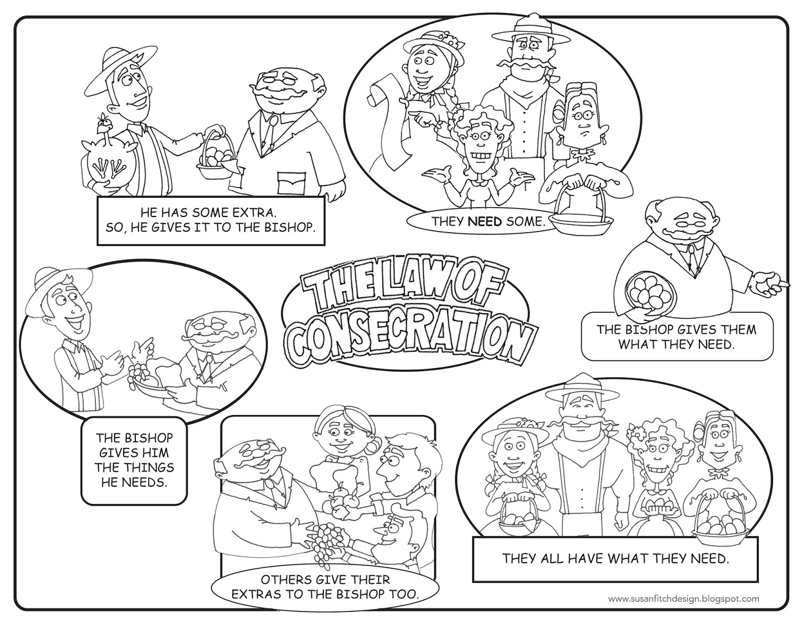 susan fitch design: The Law of Consecration