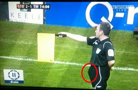 Pic of the day: Linesman really enjoys denying Adebayor's goal | inside ...
