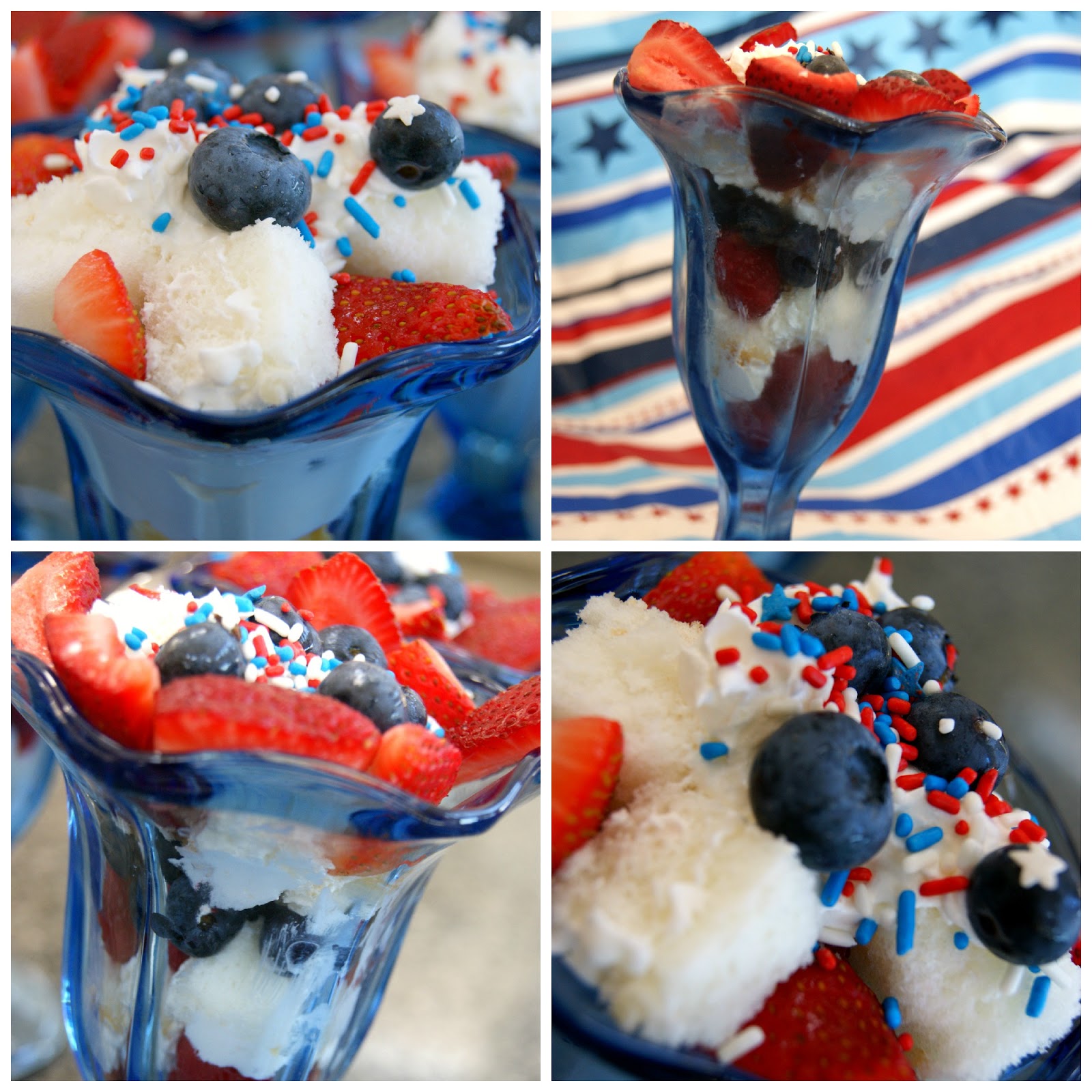 michelle paige blogs: Quick! Red, White & Blue Parfaits