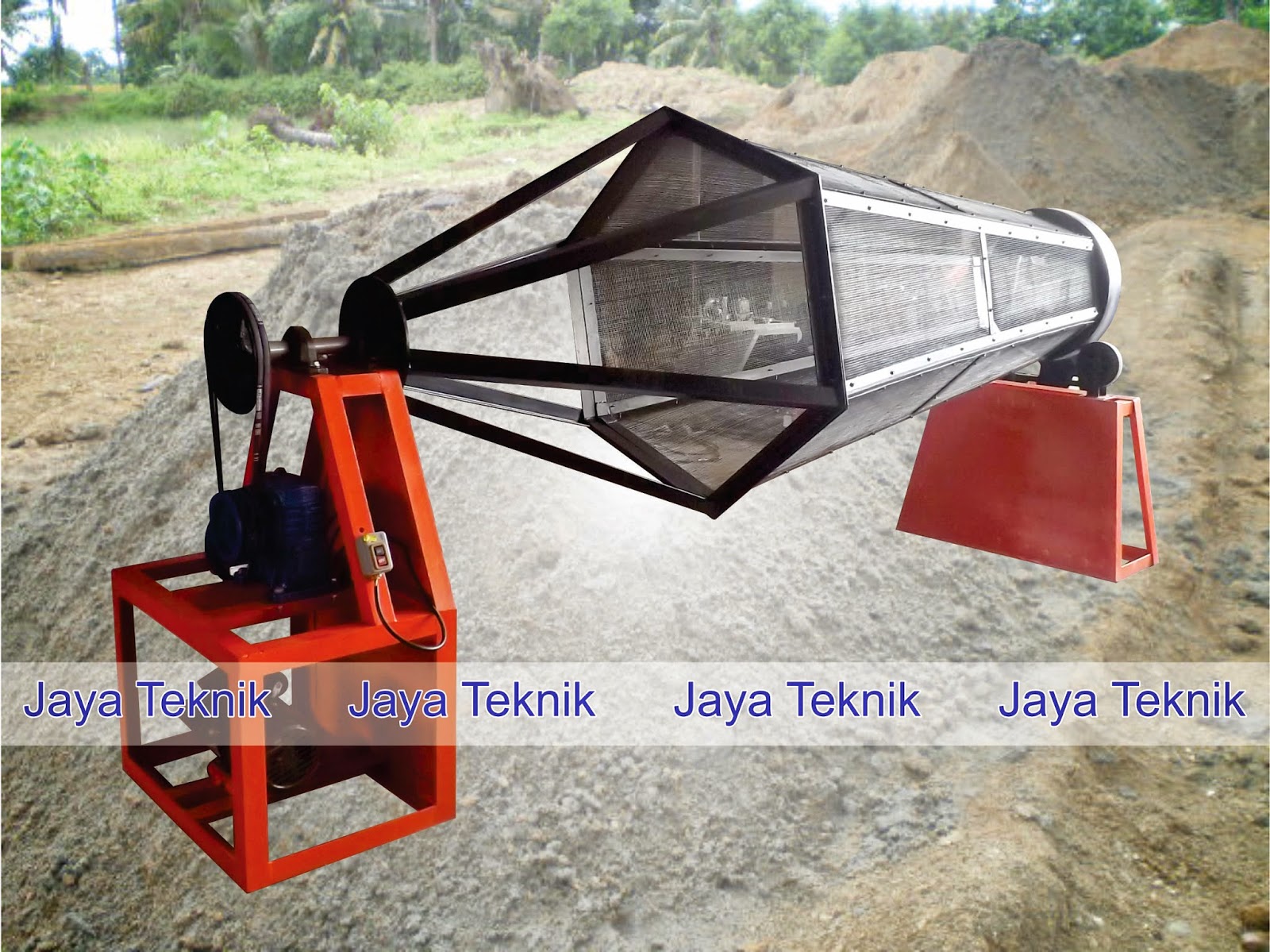 Mesin Pengayak Pasir / memisahkan pasir dan batu | Mesin pertanian