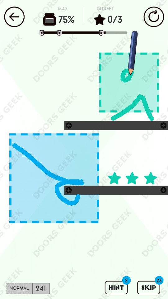 Draw Here Level 241 ~ Doors Geek