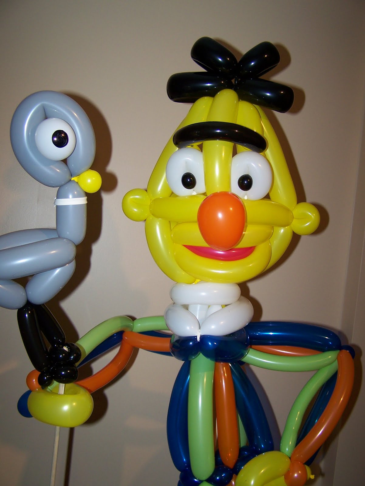 Black Cat Balloon Company's Muppet Project: Bert and Ernie