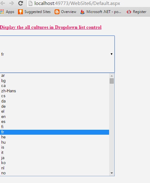 What is the use of Culture ,UICulture and CultureInfo class in asp.net ...