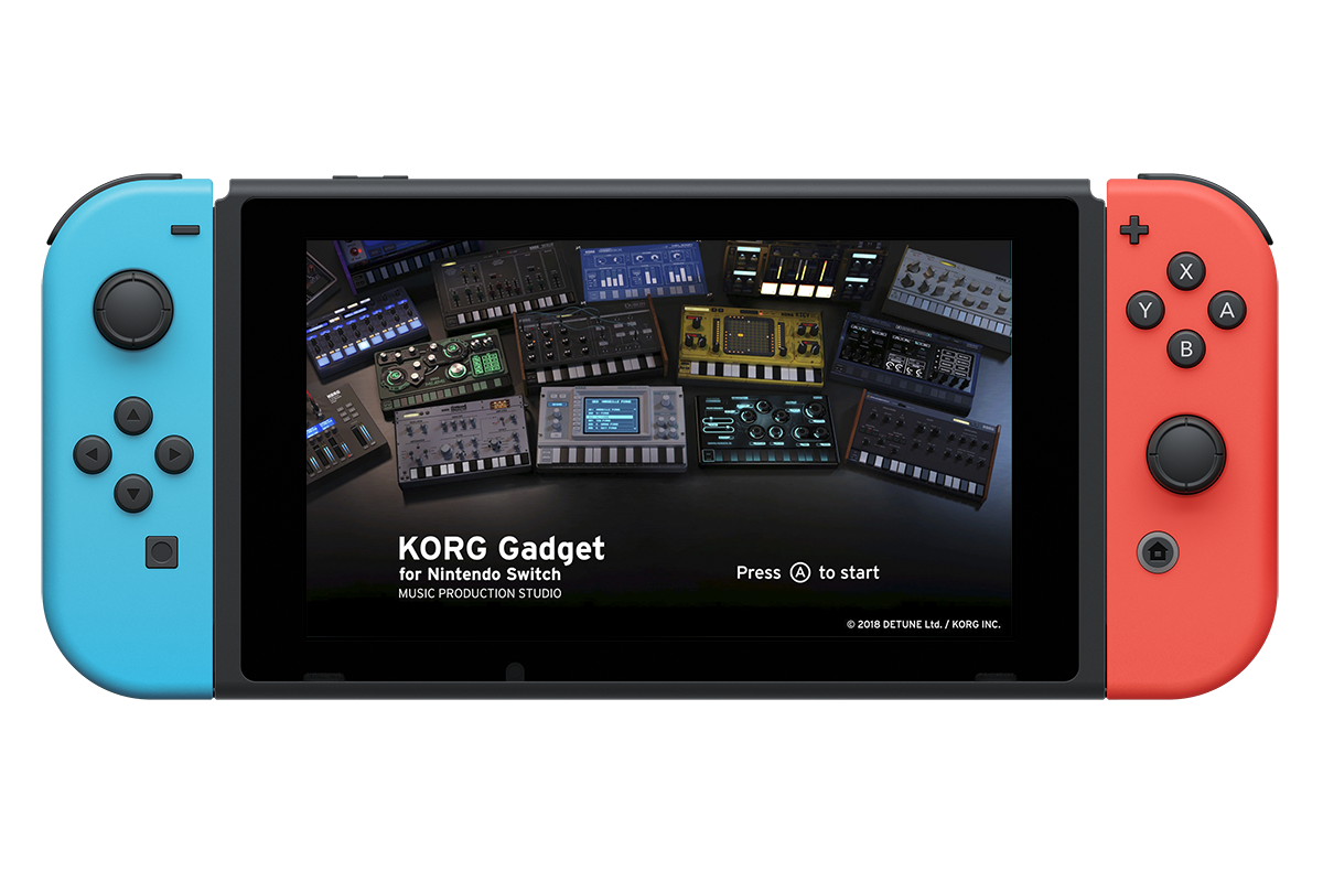 MATRIXSYNTH: KORG Gadget for Nintendo Switch | PLAY GAMES. MAKE MUSIC.