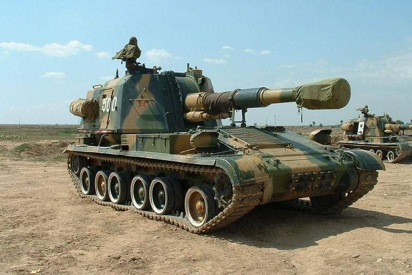 China Defense Blog: PLZ04/05 155mm Self Propelled Howitzers update.