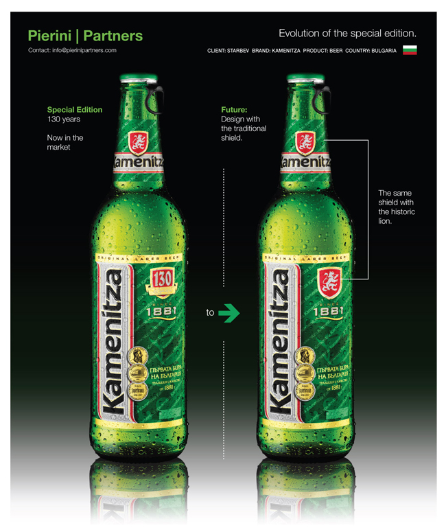 Kamenitza Redesigned – Packaging Of The World