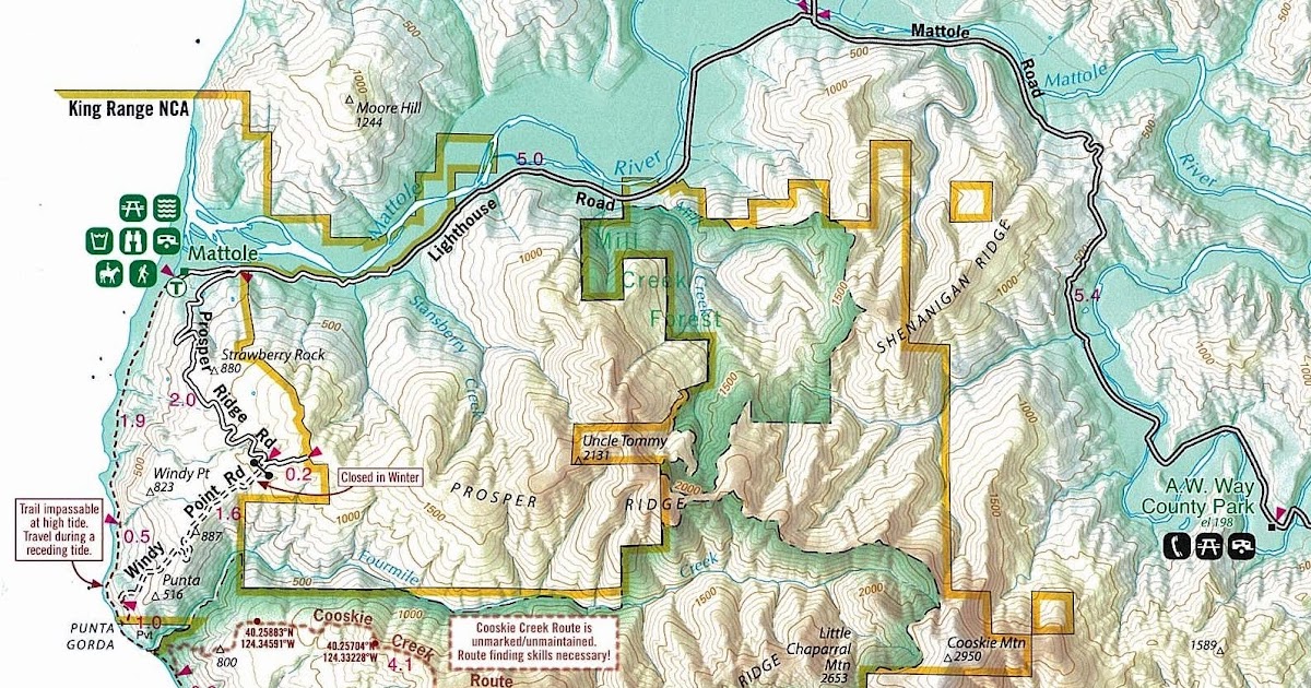 Lost Coast Trail and the King Range Wilderness: New Additions to the ...
