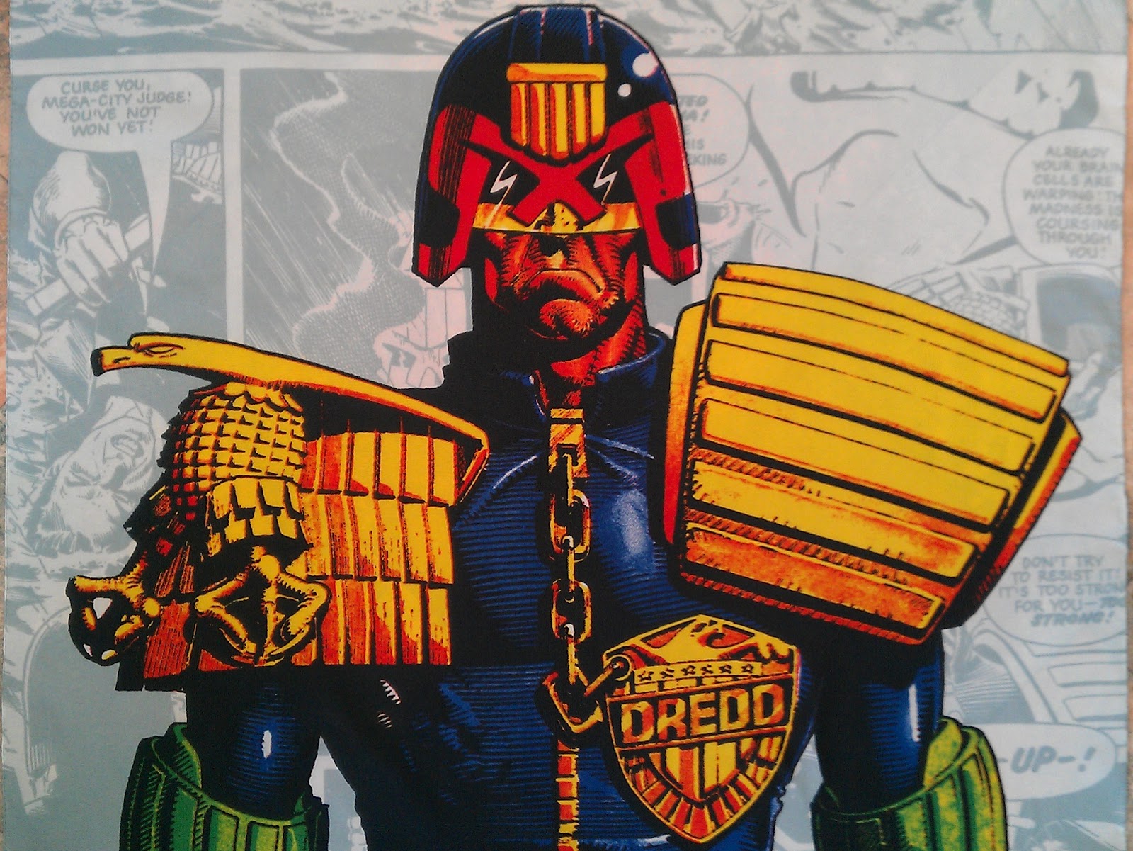 Cellar of Dredd: Judge Dredd Poster/Flag