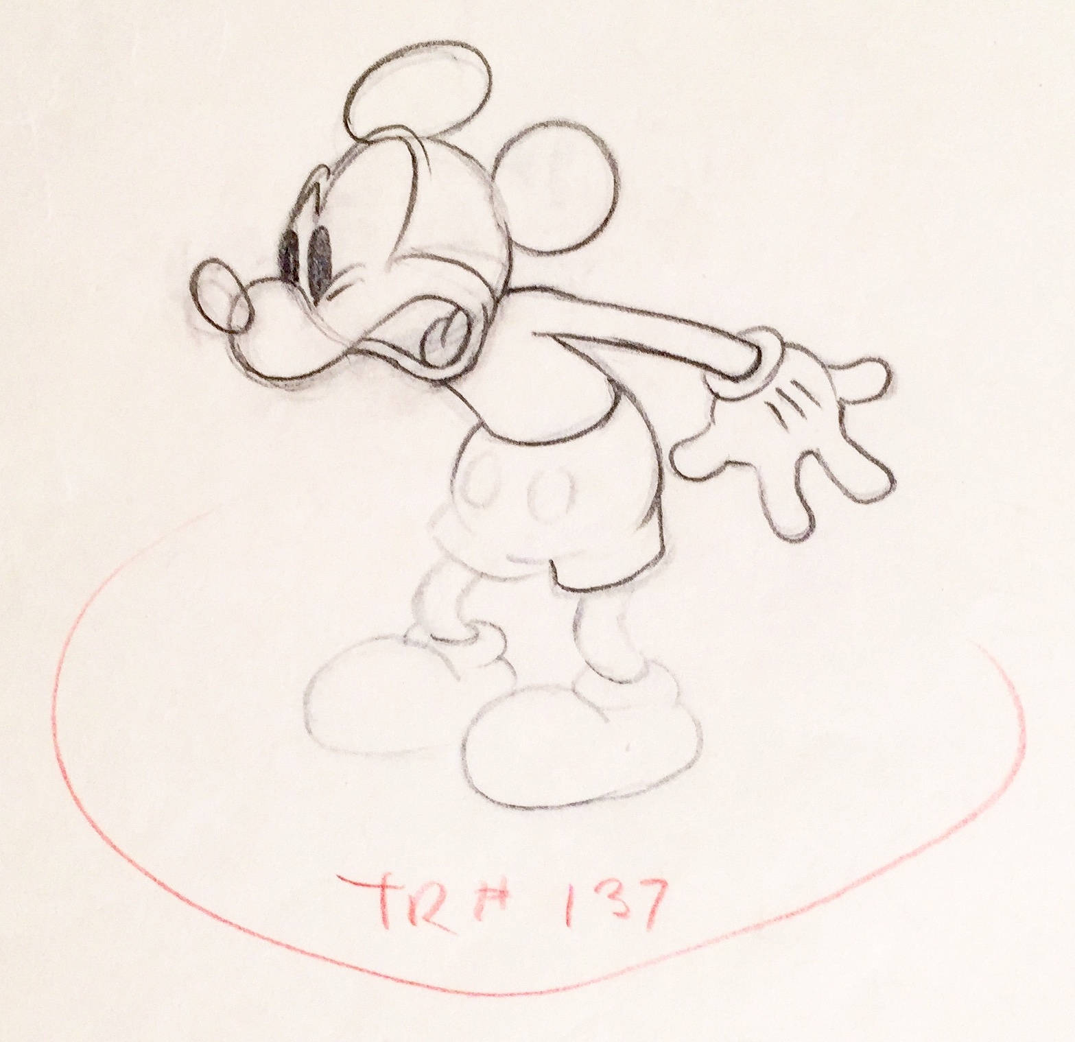Animation Collection: Original Production Animation Drawings of Mickey ...