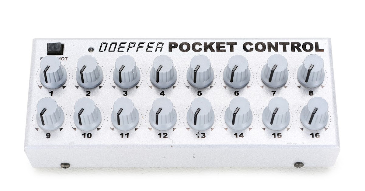 MATRIXSYNTH-B: Doepfer Pocket Control MIDI Controller SN 221814
