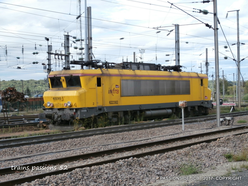 TRAINS-PASSIONS 52: BB 22302 INFRA DEPOT DE CHALINDREY (visite guidée par Patrick)