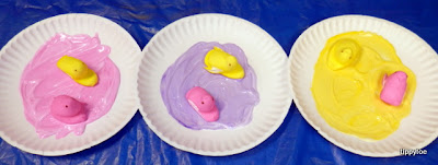 Tippytoe Crafts: Painting with Peeps
