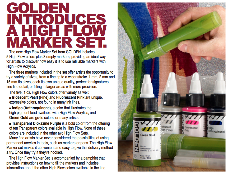 SnC's CROP.mmunity: NEW ARRIVALS!!! Golden High Flow Acrylics is in ...