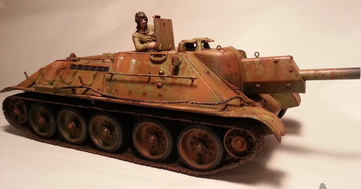 Dave's Model Workshop: Completed the SU-122 assault gun