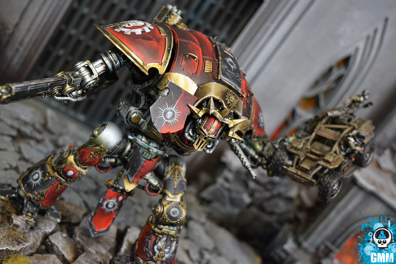 29 Painted Imperial Knights – Freehand Gone Crazy!