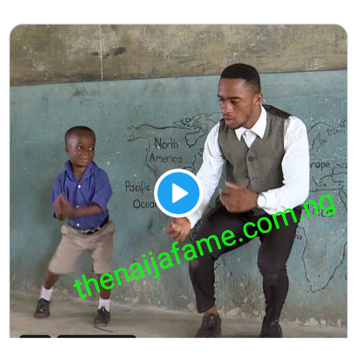 Meet Ghanian Dancing Teacher, Sackey Percy Who Dances With His Student ...