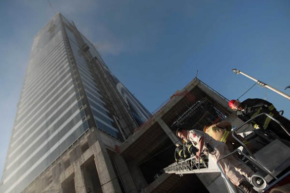 Bomberos de Cajeme - México: Incendio en hotel Riu