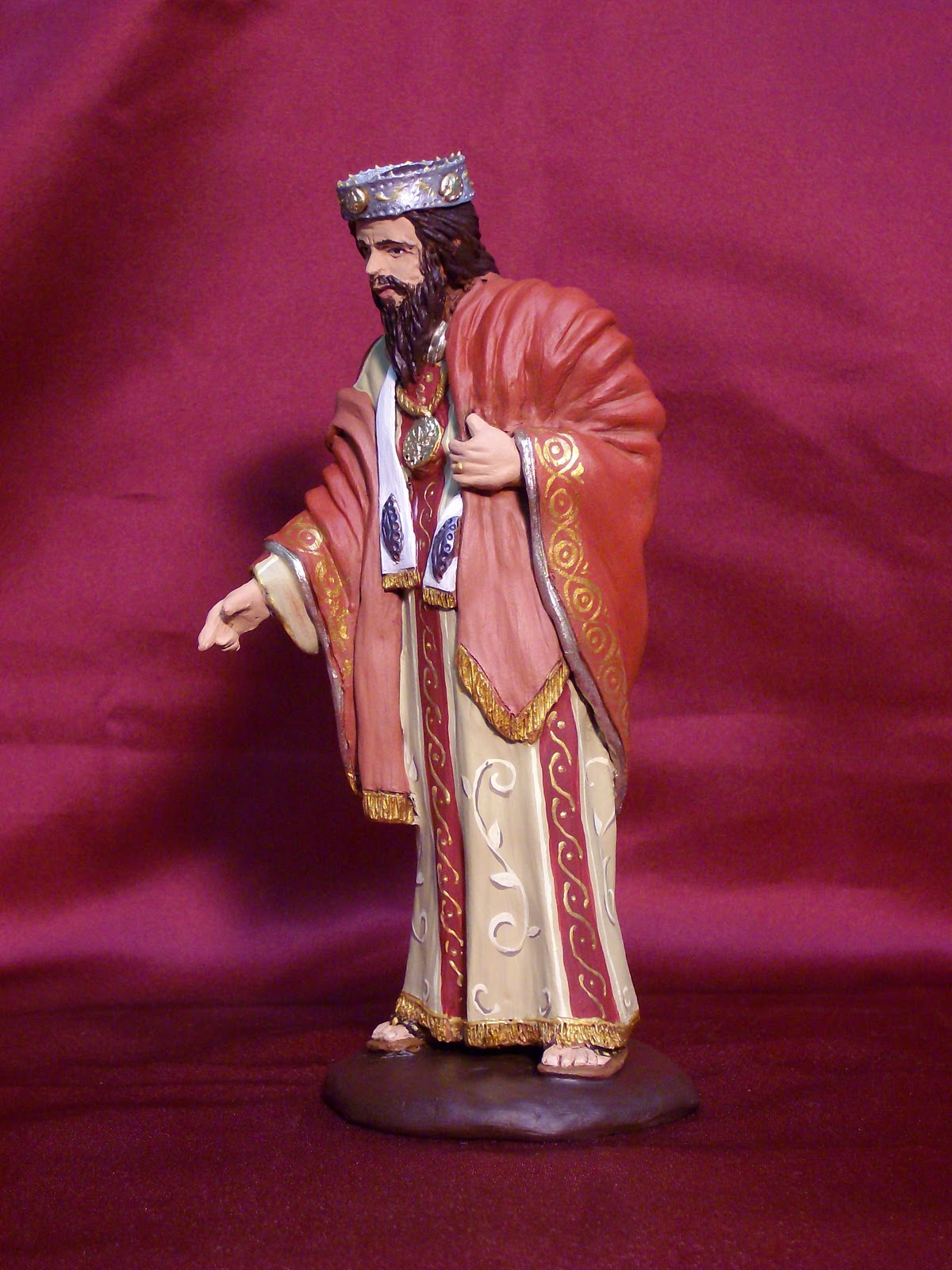 creando arte y tradicion: Rey Herodes