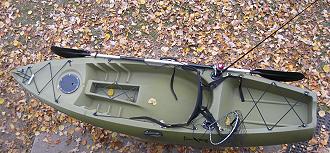 The Smallmouth Fly Box: New Kayaks - Crow Wing Pro-Angler 1080