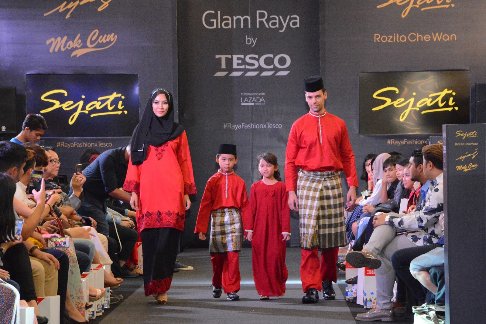 EVERGREEN LOVE: Glam Raya Exclusive Fashion Collection At Tesco
