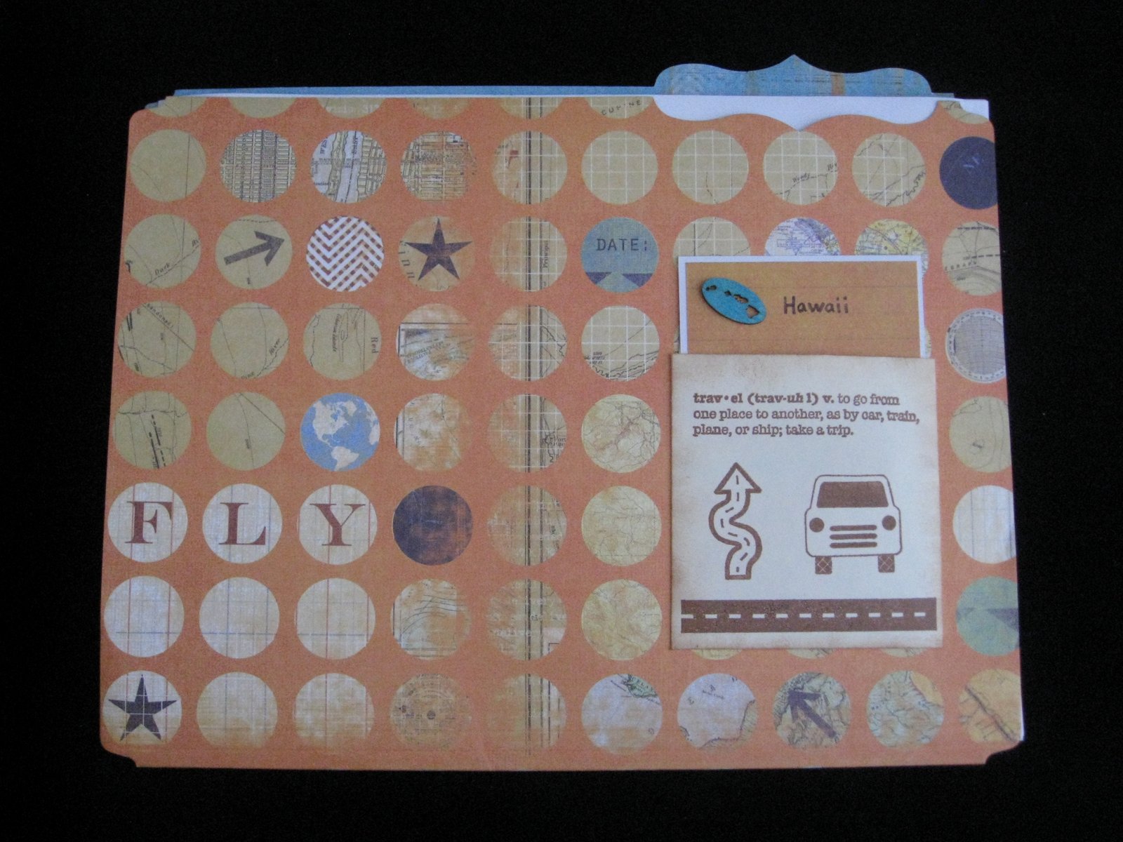 Cindy deRosier: My Creative Life: Vacation Planning Folder