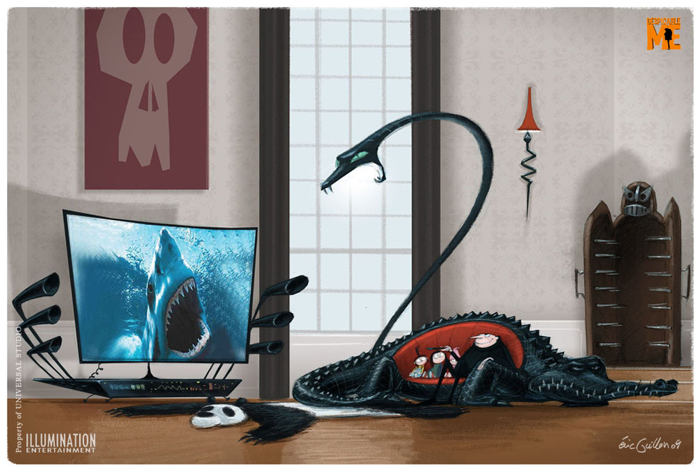 eric guillon: Gru's house